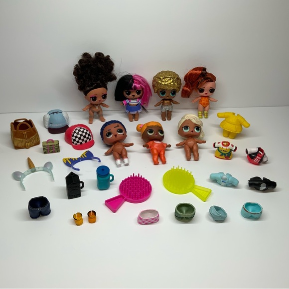 L.O.L. Surprise! | Toys | Mixed Lot Of Lol Surprise Dolls Bottles ...